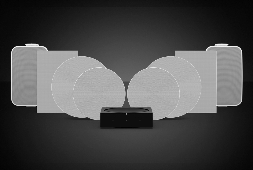 In-Ceiling Speaker Set and Amp | Sonos