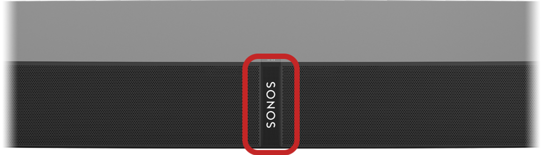IR sensor location on Sonos home theater products | Sonos